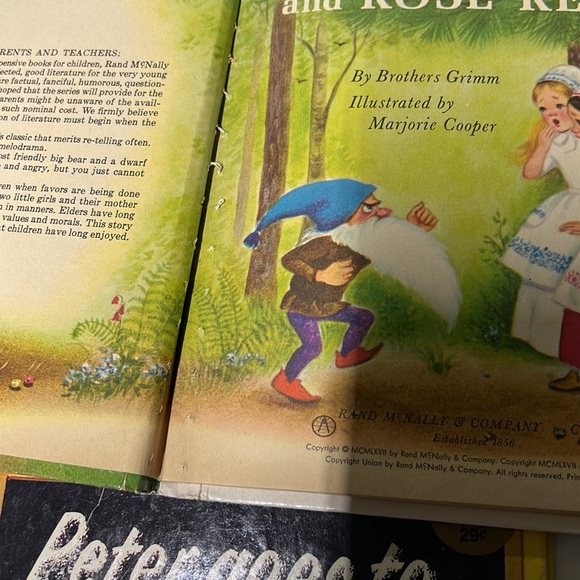 Vintage | Other | Vintage Book Bundle Including Snow White And Rose Red ...